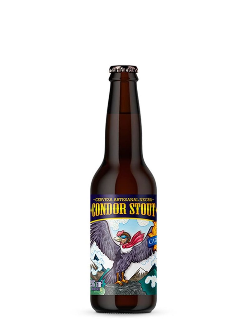 Camino del Sol Condor Stout Negra Botella 296 ml – Cuencalicor